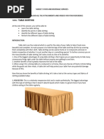 10 Basic Table Skirting Designs | PDF | Grilling | Cooking