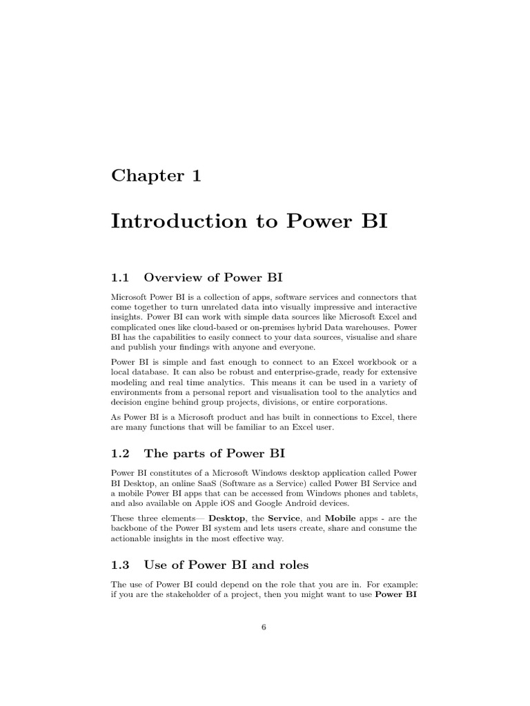 powerbi | PDF | Mobile App | Microsoft Excel