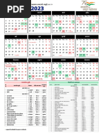 NHAI - Table Calendar - 2025 High Resolution | PDF