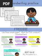 Handwriting Cursive Grade 2 | PDF | Writing | Paper Art