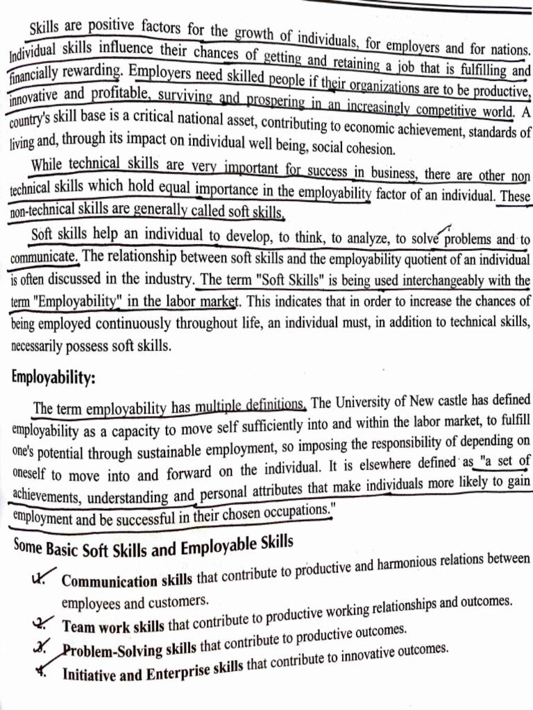 Soft & Employability Skills | PDF | Science | Mathematics