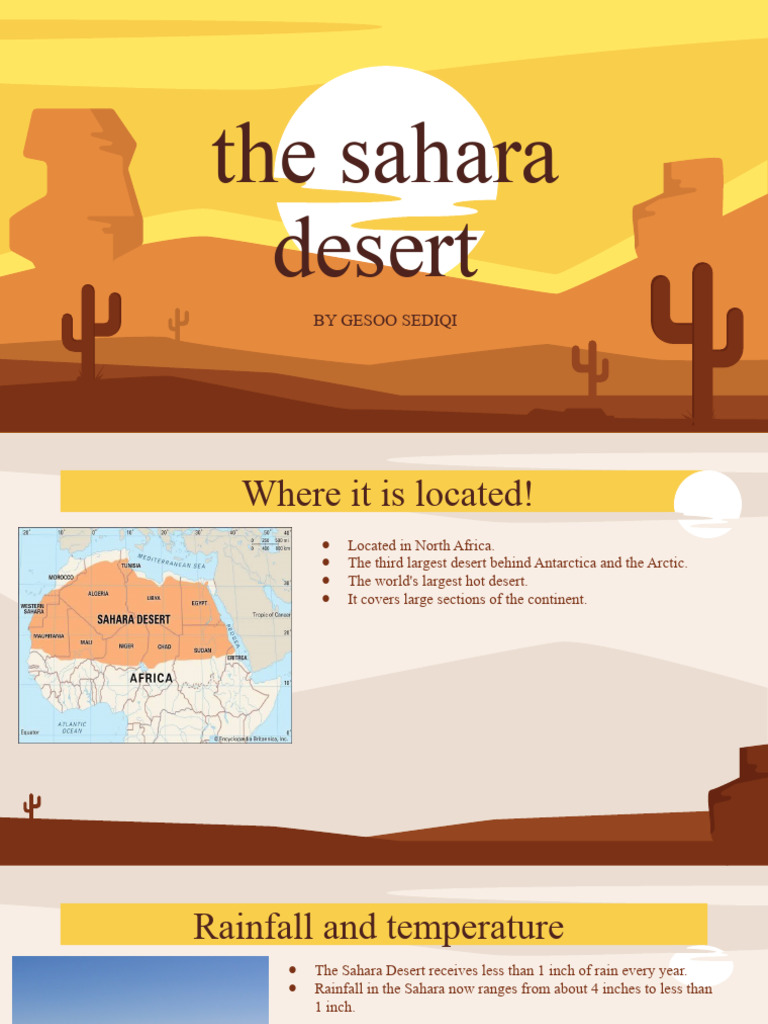 Sahara Desert | PDF
