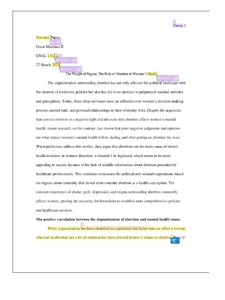 Final 3rd Essay | PDF | Proofreading