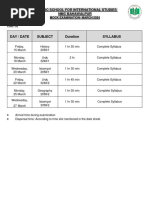 IGCSE Timetable 2026 Updated | PDF
