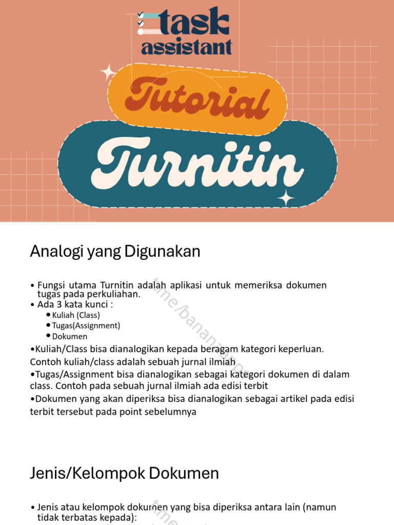 Panduan Turnitin: Cek Plagiasi dan Tips Parafrase | PDF