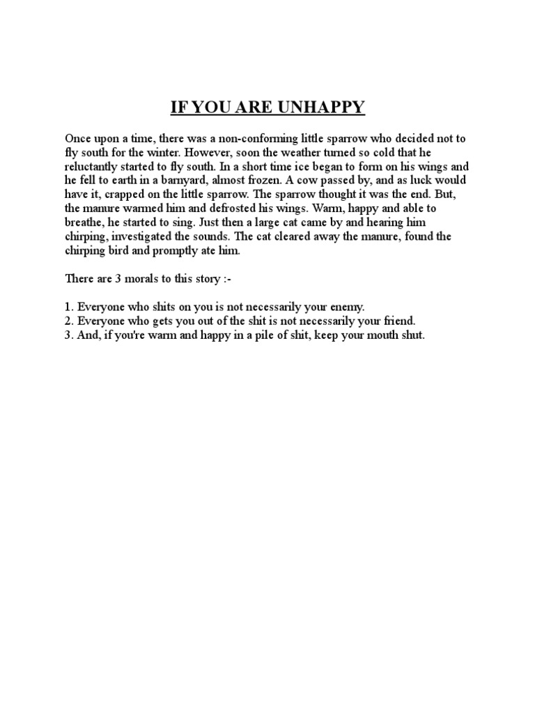 Life Lessons from a Little Sparrow | PDF | Poetry