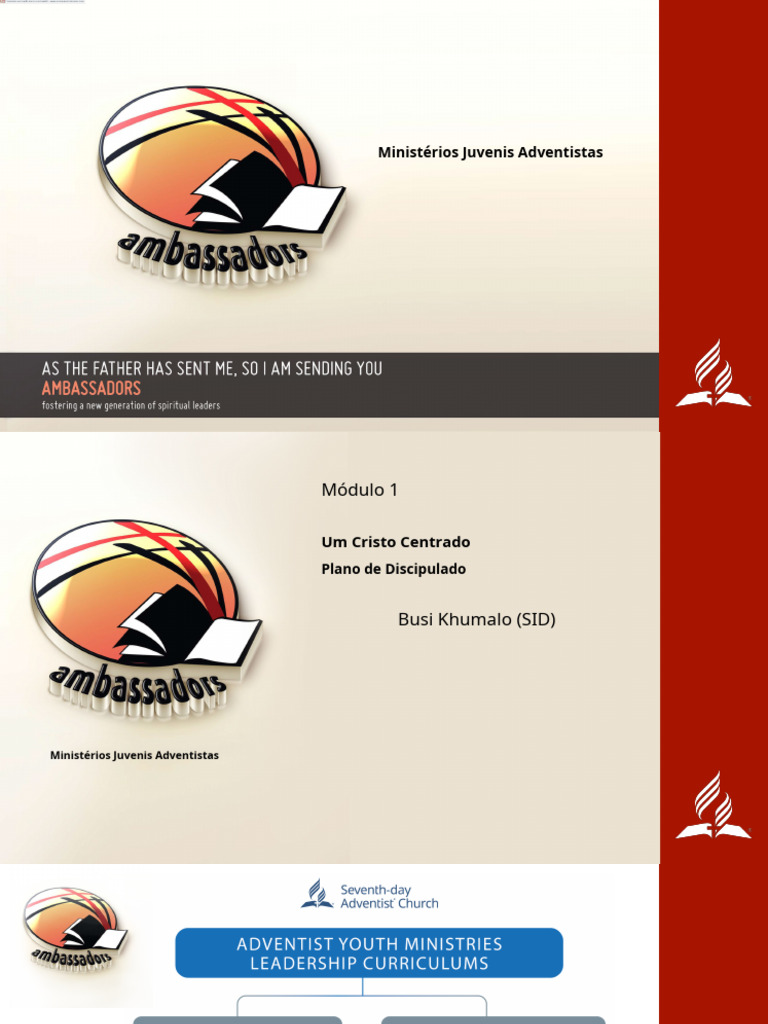 Ambassador Module 1 Busi K.en - PT | PDF | Jesus | Fé