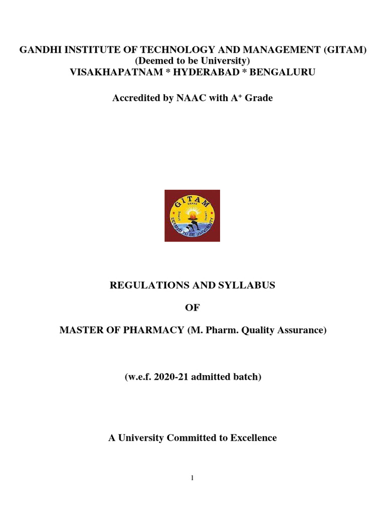 MPharm Pharmaceutical Quality Assurance | PDF | Nuclear Magnetic Resonance | Spectroscopy