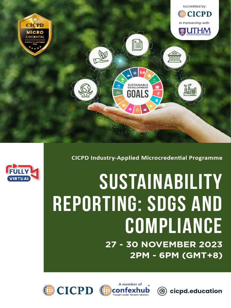 Usd Sustainability Reporting Sdgs And Compliance Pdf