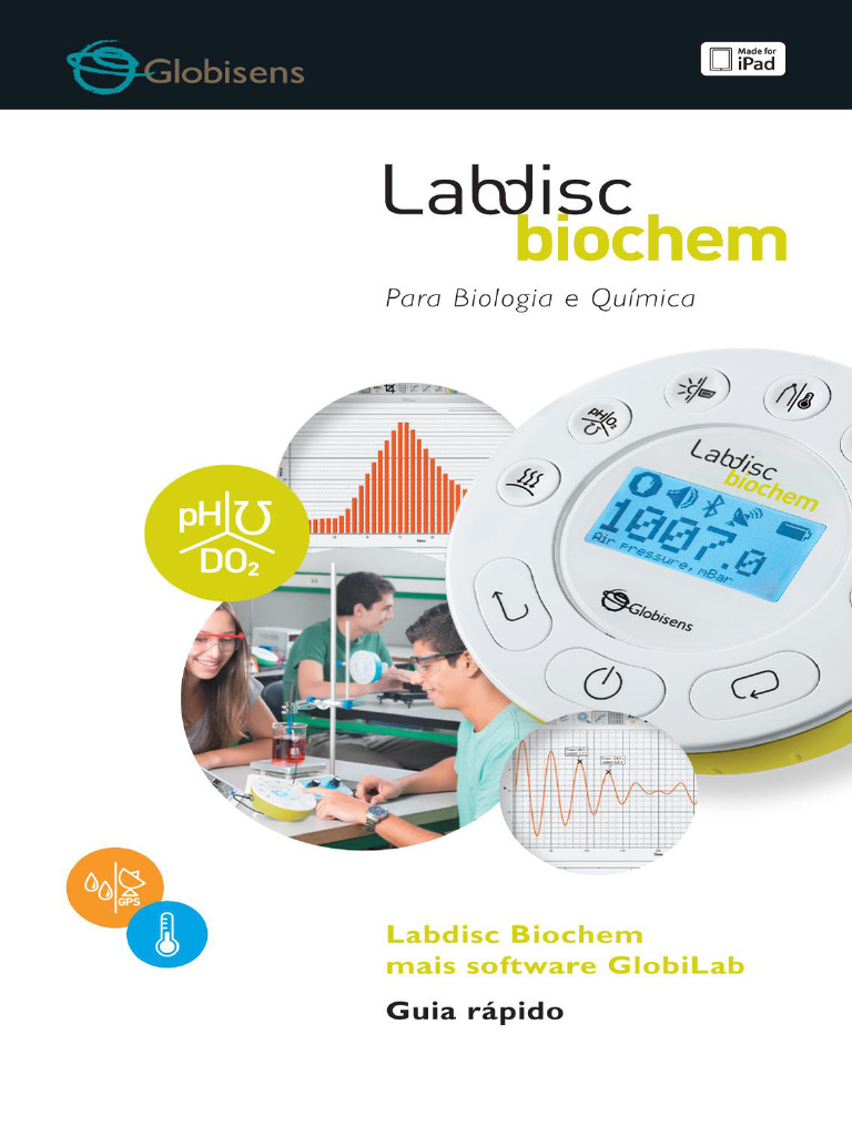 LabDisc BioChem Quick Start Guide PT | PDF | Bluetooth | USB