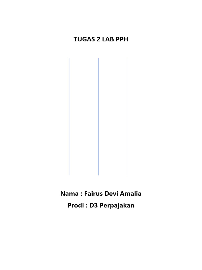 Tugas 2 Lab PPH | PDF