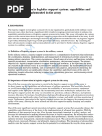 Cadmid Process in Defence Support Analysis | PDF | Military | Life ...