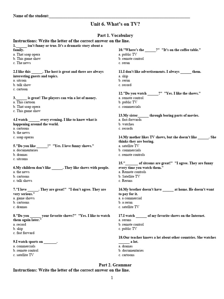 Whats On TV Booklet | PDF | Television | Entertainment