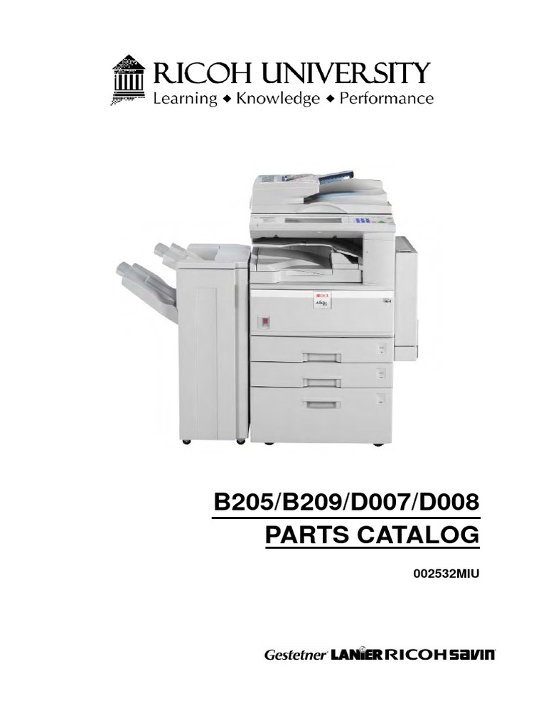30.manual Da Copiadora Digital MP 2510 PDF | PDF | Office Equipment ...