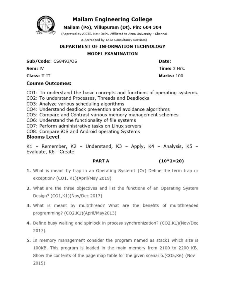 Model OS Model | Download Free PDF | Operating System | File System
