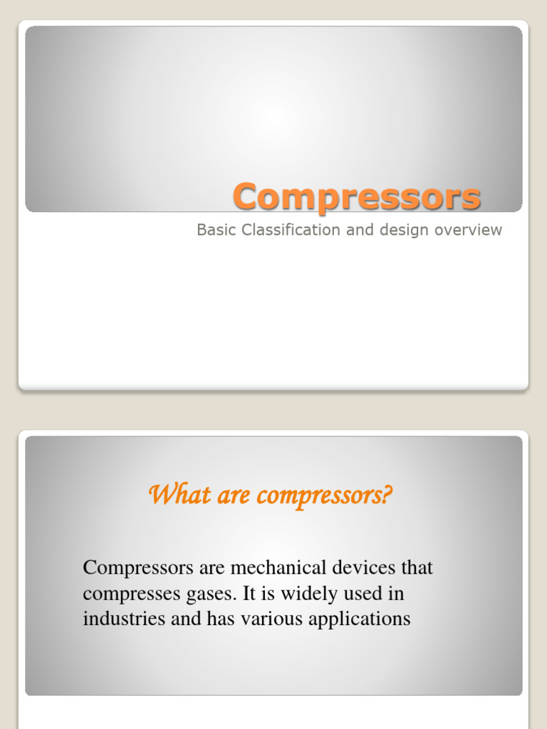 compressor final | PDF | Pump | Fluid Dynamics