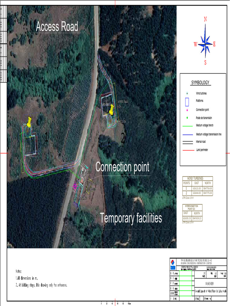 Overall Layout of Wind Farm in Lebu Norte | PDF