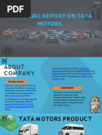 Class 12 Accounts Project Tata Motors | PDF | Revenue | Expense