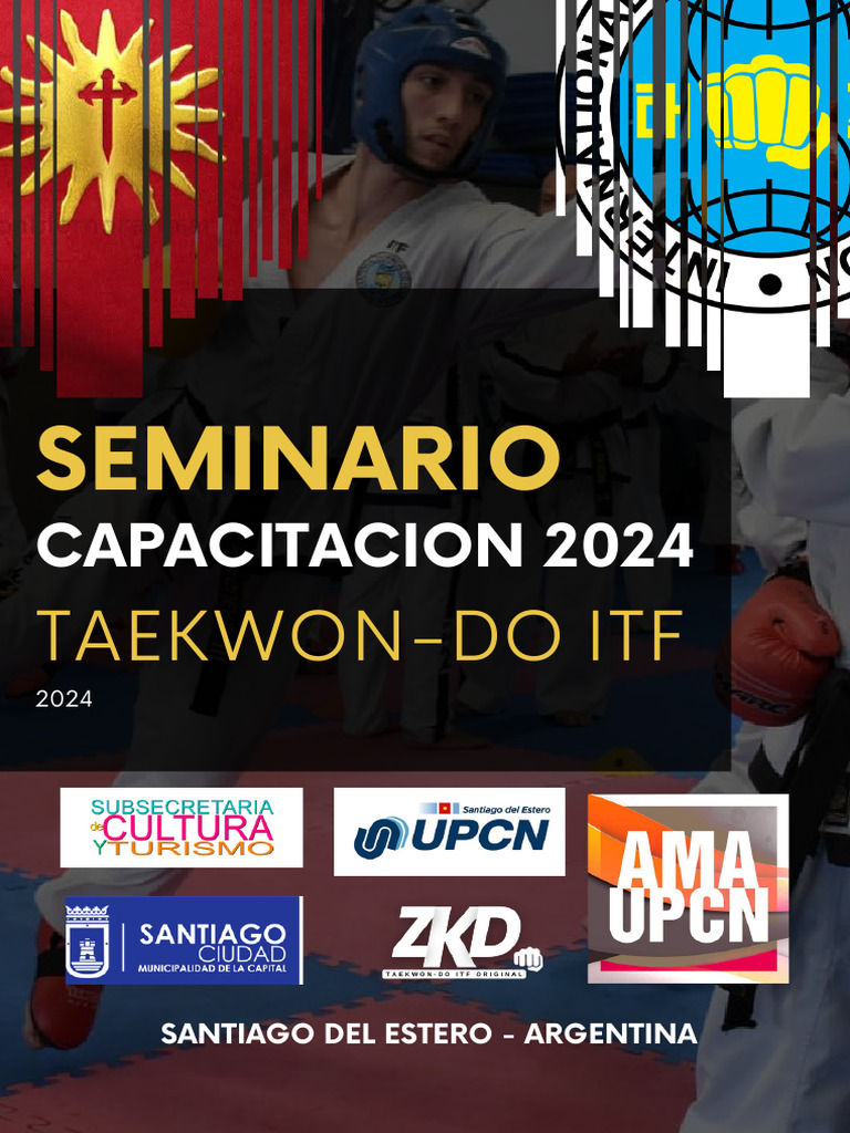 Invitacion Capacitacion 2024 | PDF | Taekwondo | Artes marciales del ...