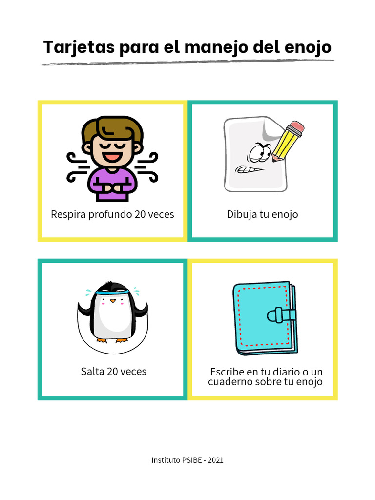 Estrategias para Manejar el Enojo | PDF