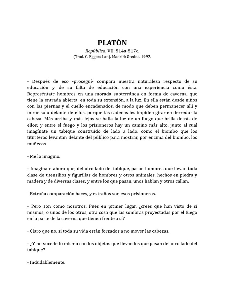 Texto de PEvAU - Platón | PDF | Platón | Dom