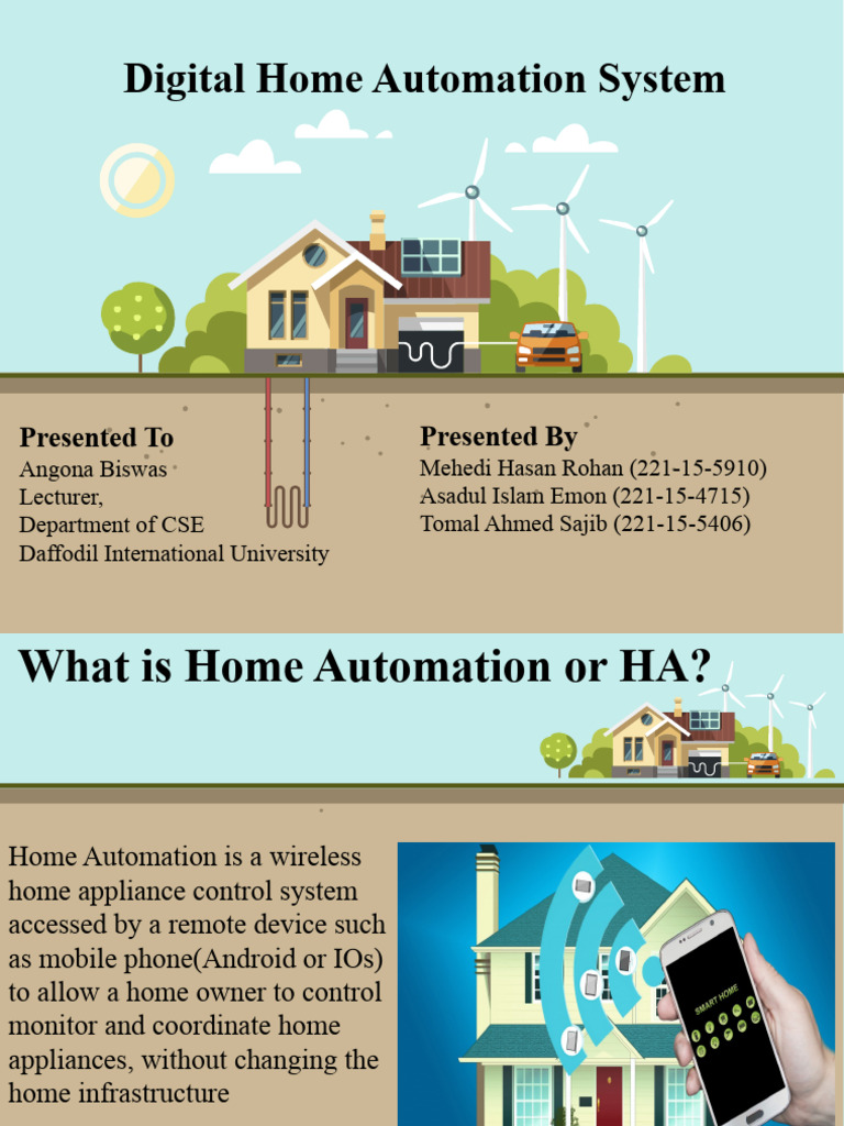 Digital Home Automation System | PDF | Android (Operating System) | Arduino
