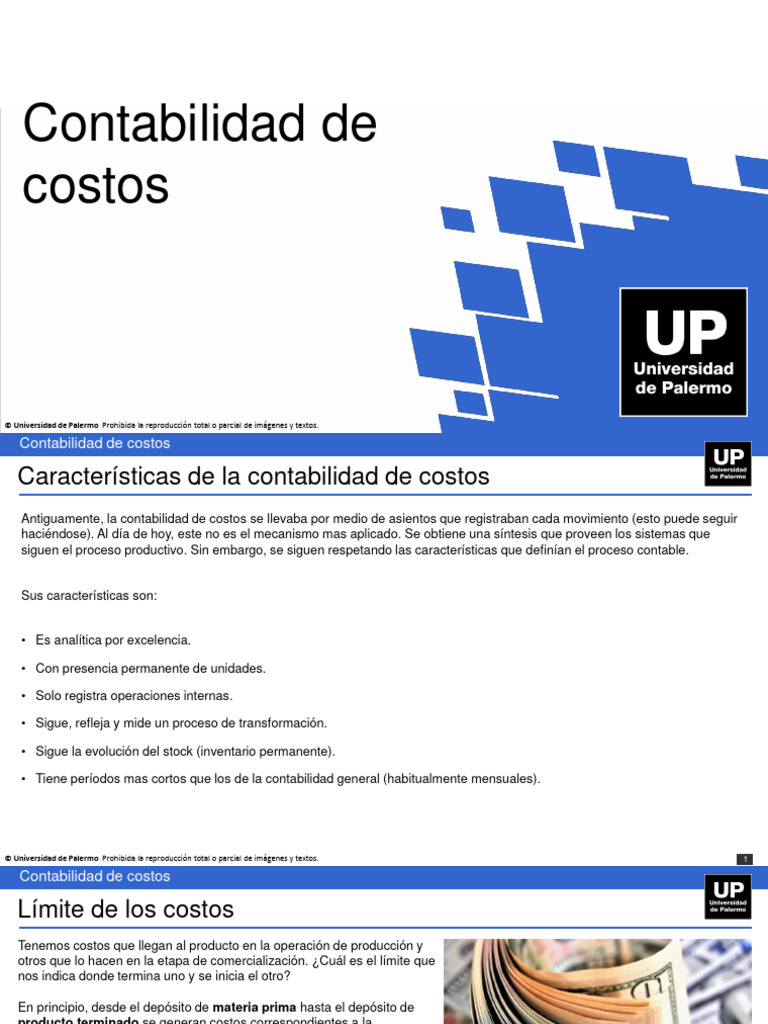 Contabilidad de Costos | PDF | Costo | Contabilidad