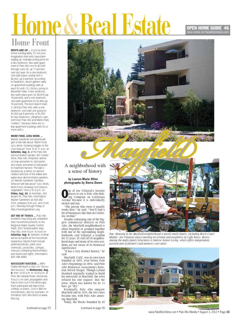Vdocuments - MX Palo Alto Weekly 08032012 Section 2 | PDF | Palo Alto