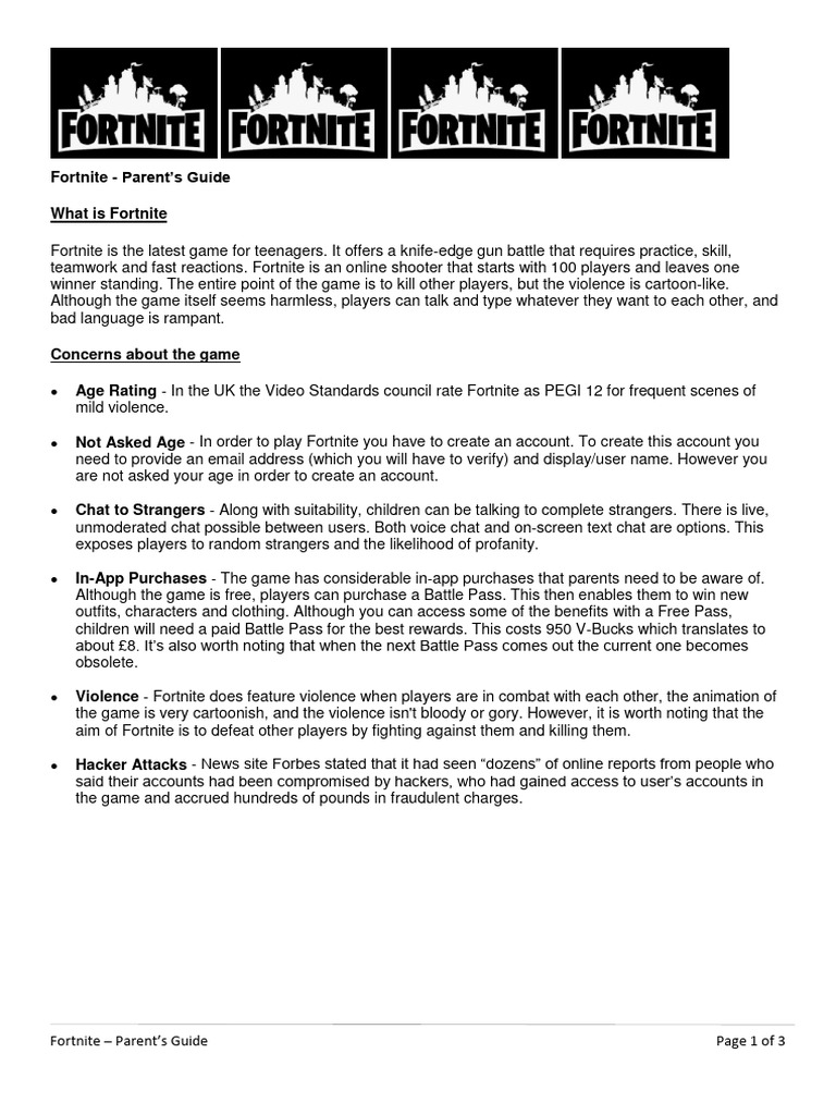 Fortnite | PDF | Software | Computing