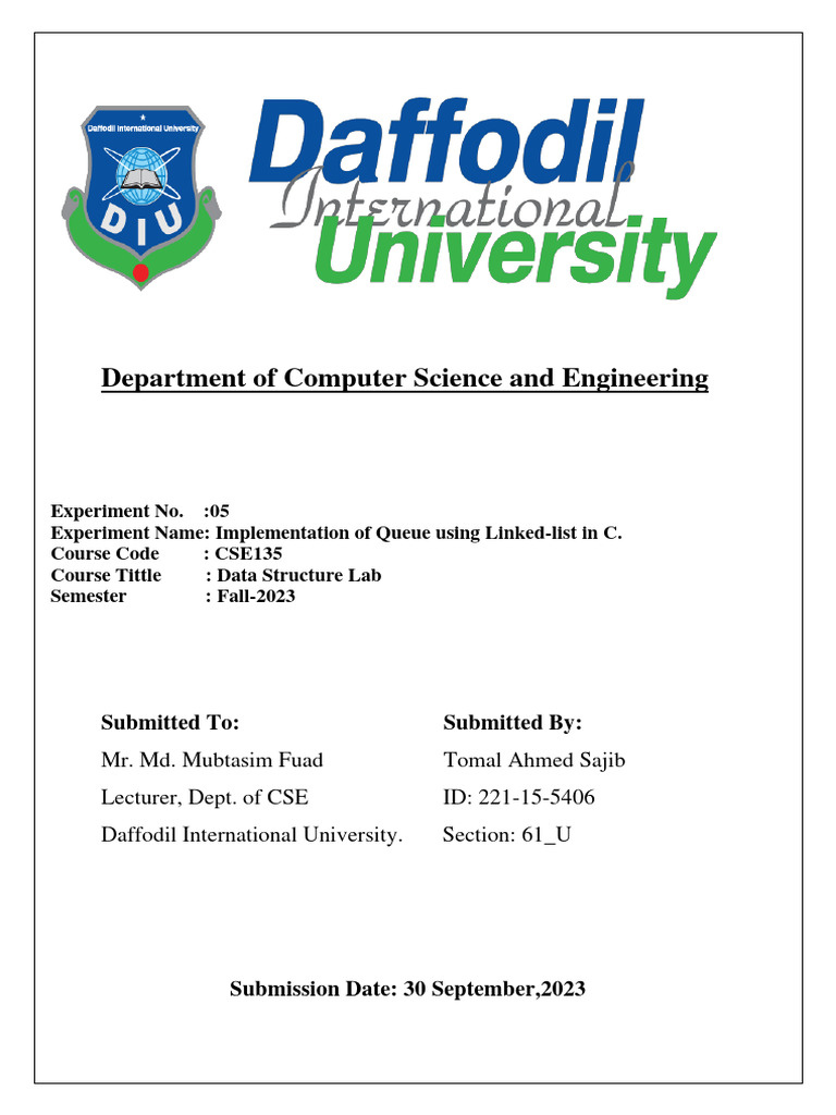 Queue in C | Download Free PDF | Queue (Abstract Data Type) | Computer Data