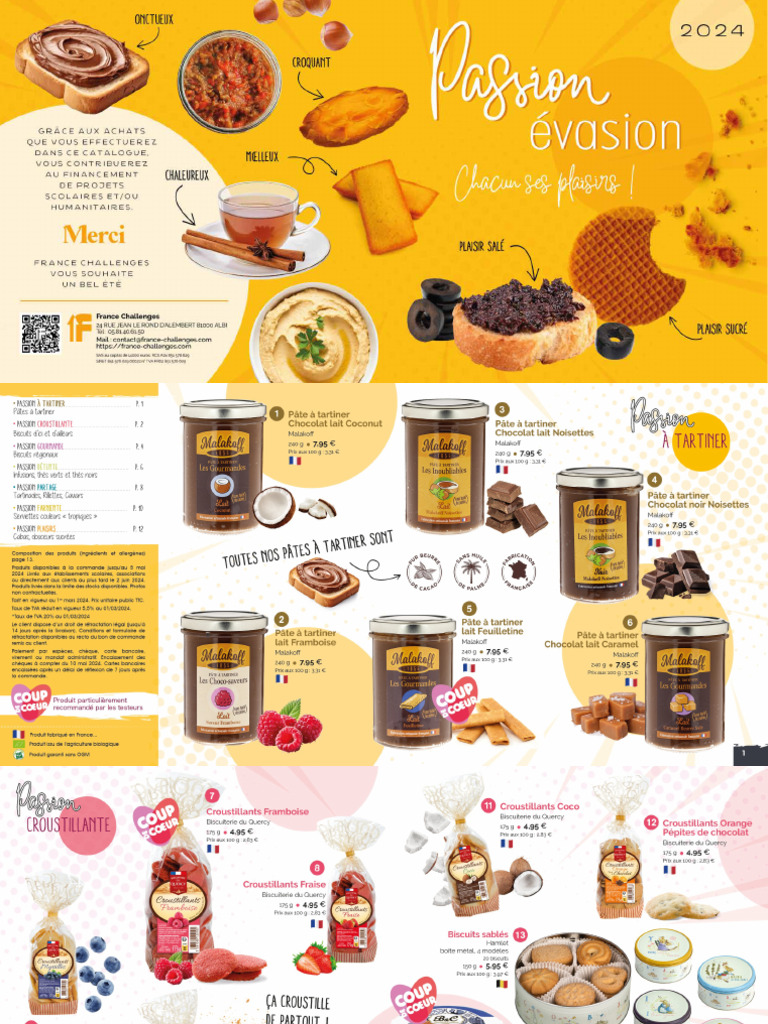 Catalogue - France Challenge 2024 2025 | PDF