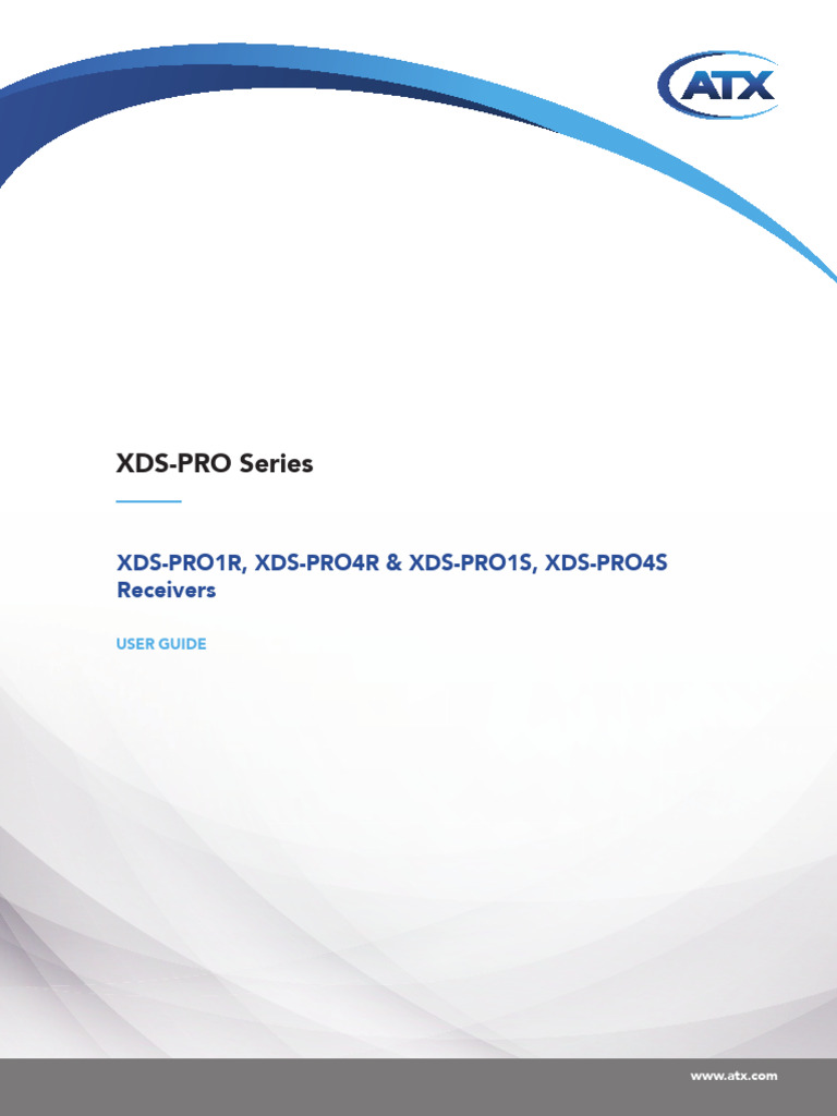 XDS Pro Series - Manual | Download Free PDF | Ip Address | Computer Network