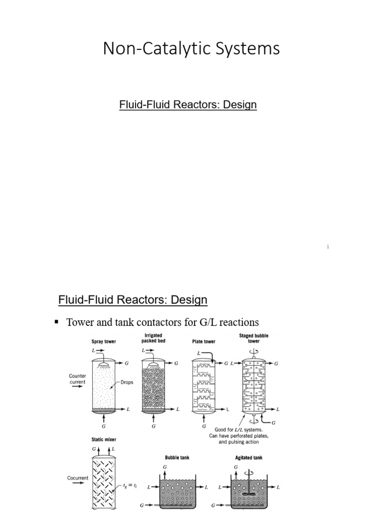 Fluid-Fluid Reactor Design | PDF | Physical Sciences | Scientific Phenomena