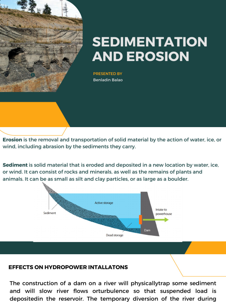 Sediment and Erosion | PDF