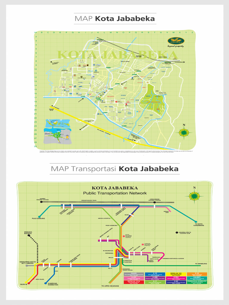 Map Jababeka 0 | PDF