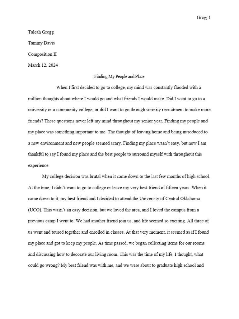 Timed Writing Comp 2 | PDF