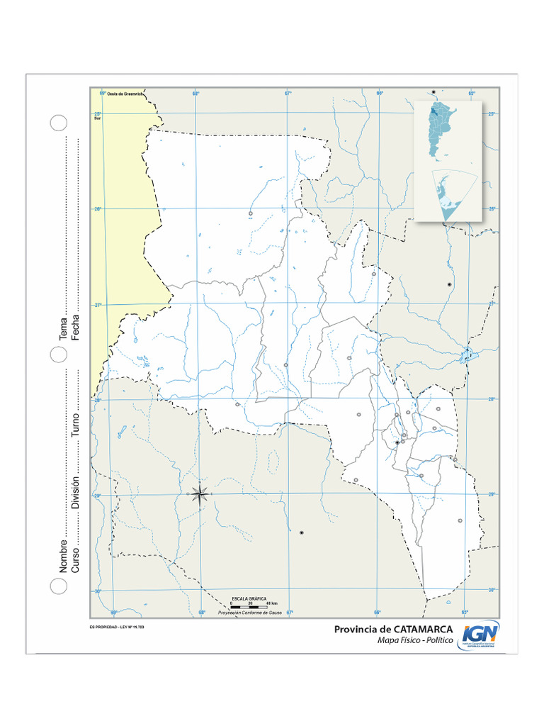 CATAMARCA Maps | PDF