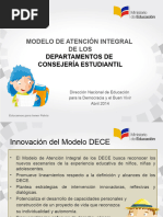 Modelo de Gestión del DECE 2024 | PDF | Educación de la primera ...