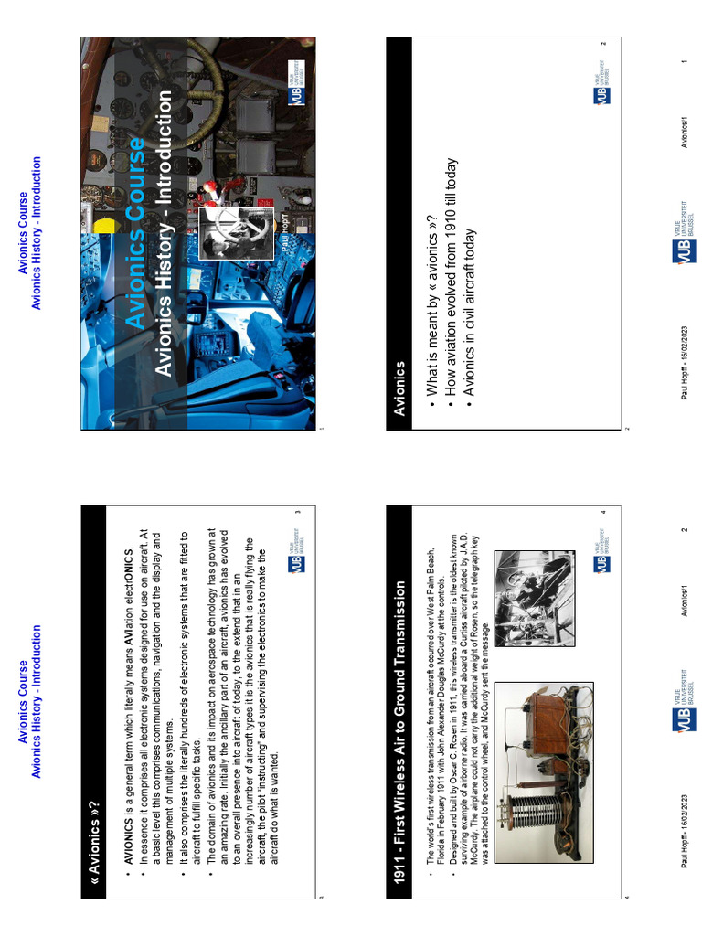 1 | PDF | Avionics | Cockpit