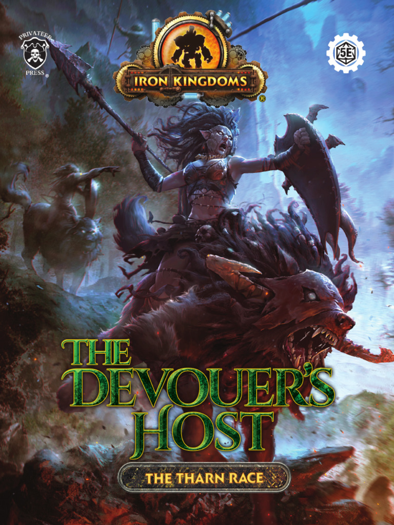 Iron Kingdoms 5e - The Devourer's Host The Tharn Race | PDF | Copyright ...