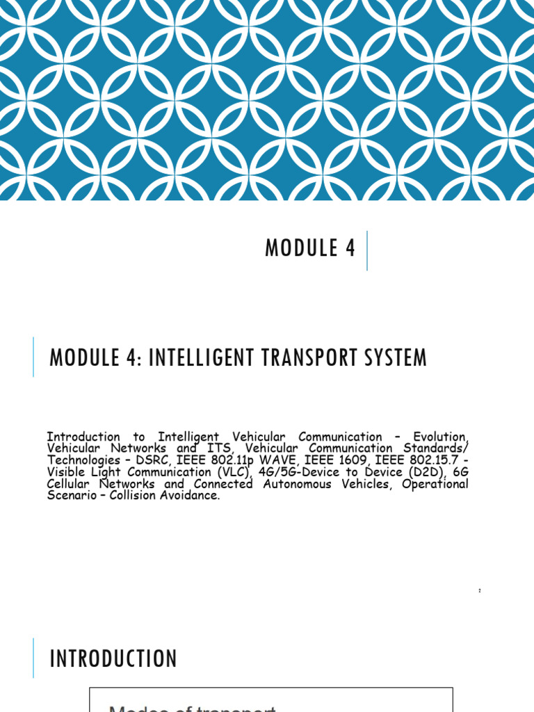 Ect416 Mcs Module 4 | PDF | Computer Network | Transport