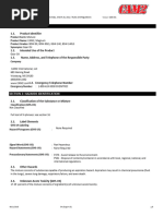Castrol High Temp Grease Safety Data Sheet | PDF | Waste Management ...