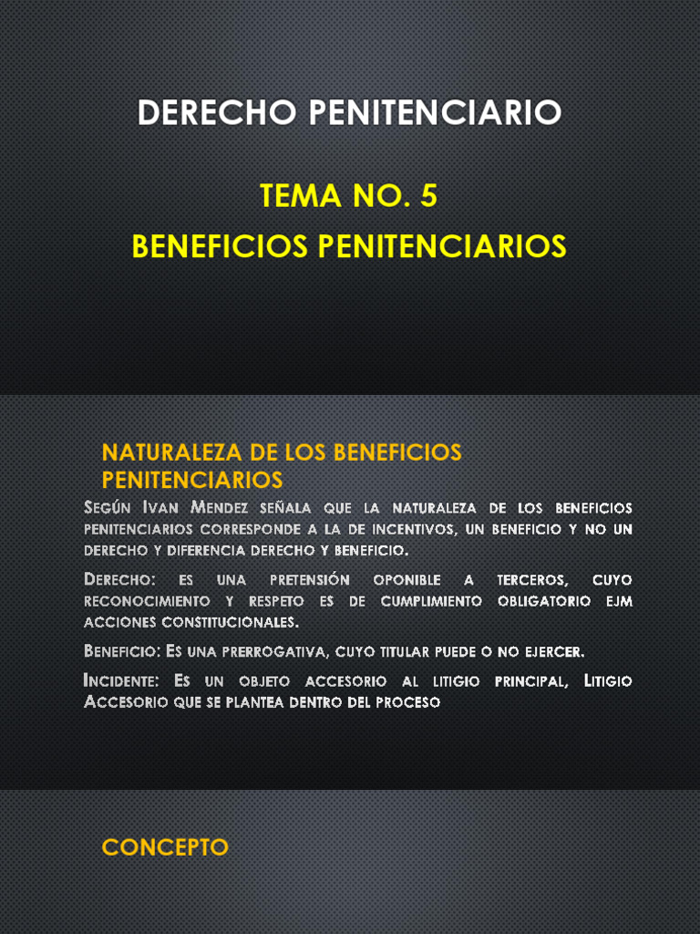 Tema No. 5 | PDF | Castigos | Libertad