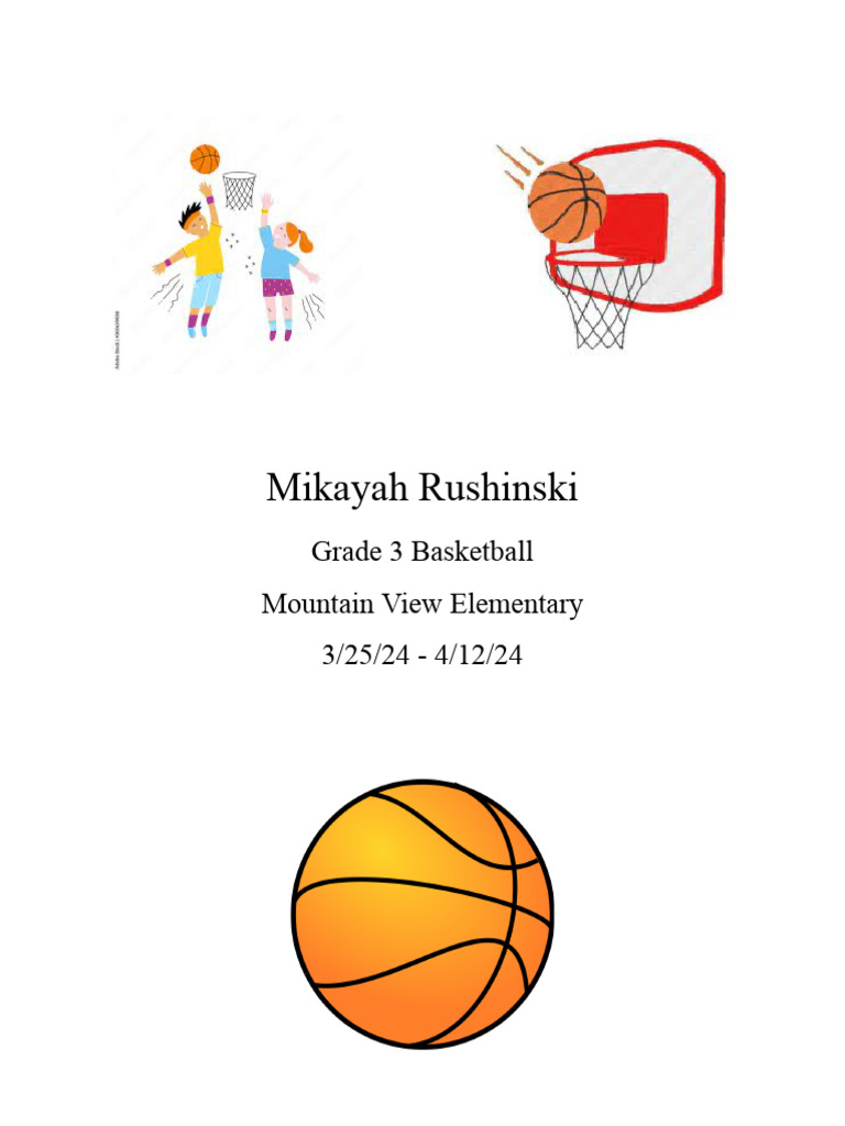 Grade 3 Basketball Unit Plan - Rushinski | PDF | Psychology