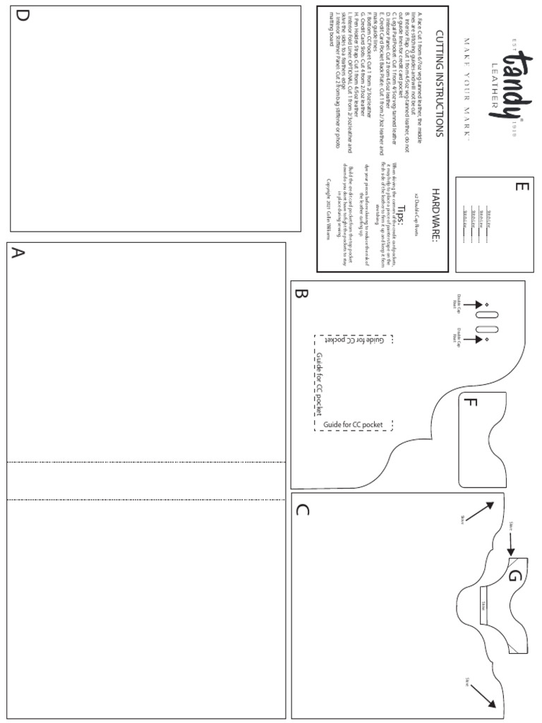 Padfolio Build Pattern | PDF
