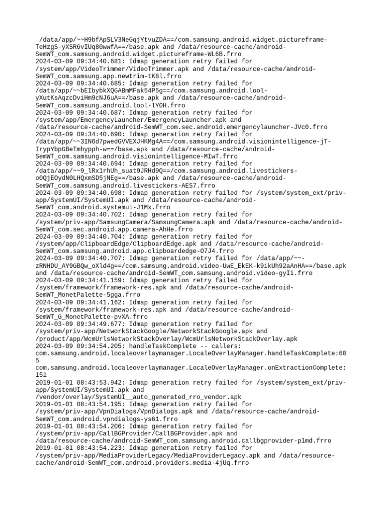 Lom Log | PDF | Android (Robot) | Android (Operating System)
