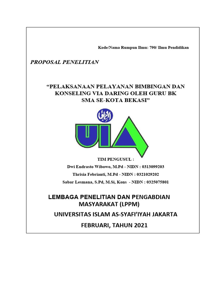 Contoh Proposal | PDF
