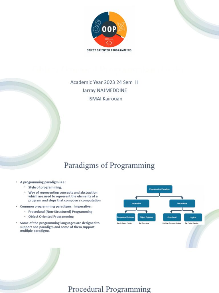 Object Oriented Programming (OOP) | PDF | Object Oriented Programming ... Object Oriented Programming (OOP) | PDF | Object Oriented Programming ...