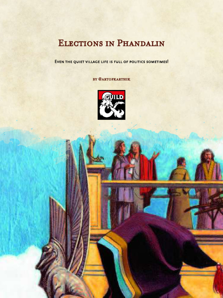 Phandalin Mayoral Election Guide | PDF