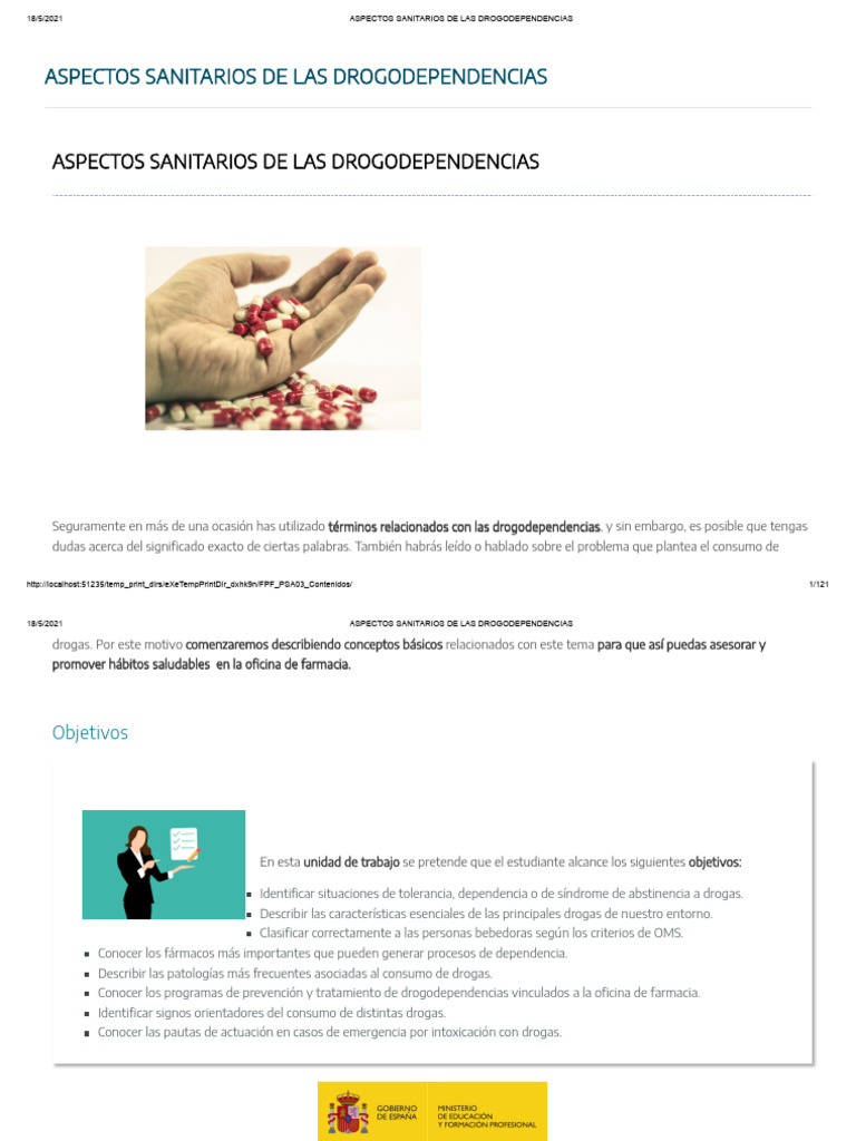 Salud y Drogodependencias | PDF | La dependencia de sustancias | Cocaína